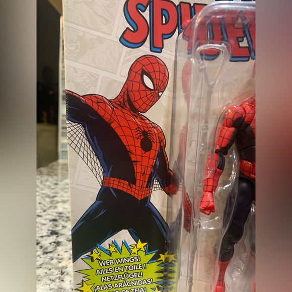 Hasbro | Toys | Marvel Legends The Amazing Spiderman Web Wings Retro 6 ...